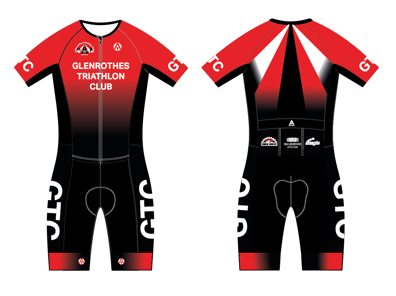 GLENROTHES TRI PRO ENDURANCE RACE SPEED TRI SUIT