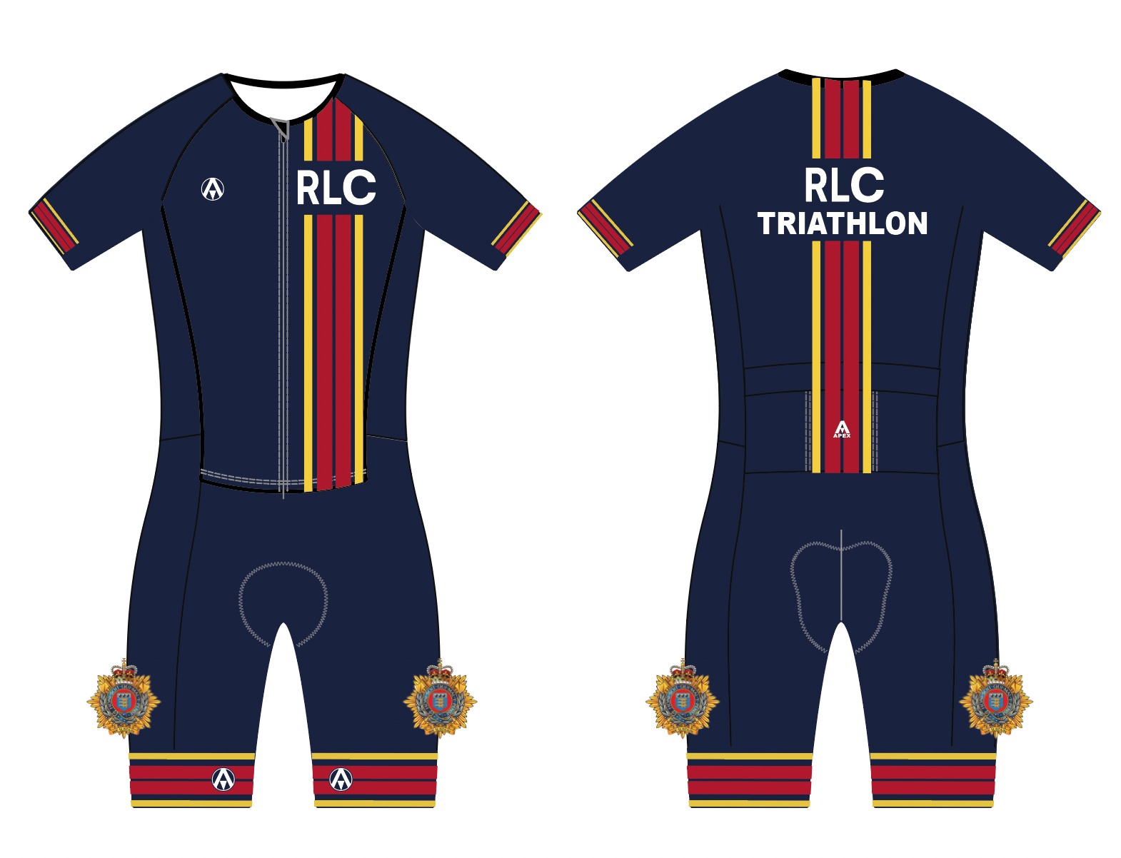 RLC TRIATHLON PRO ENDURANCE RACE SPEED TRI SUIT